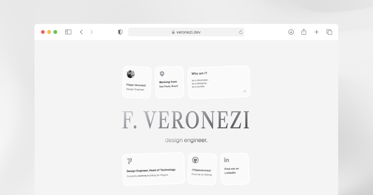 F. Veronezi — Home